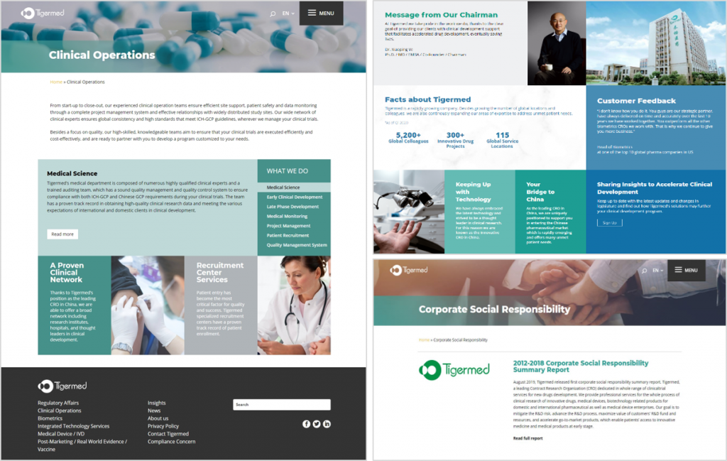 A brand new start for Tigermed with new official website and new email ...